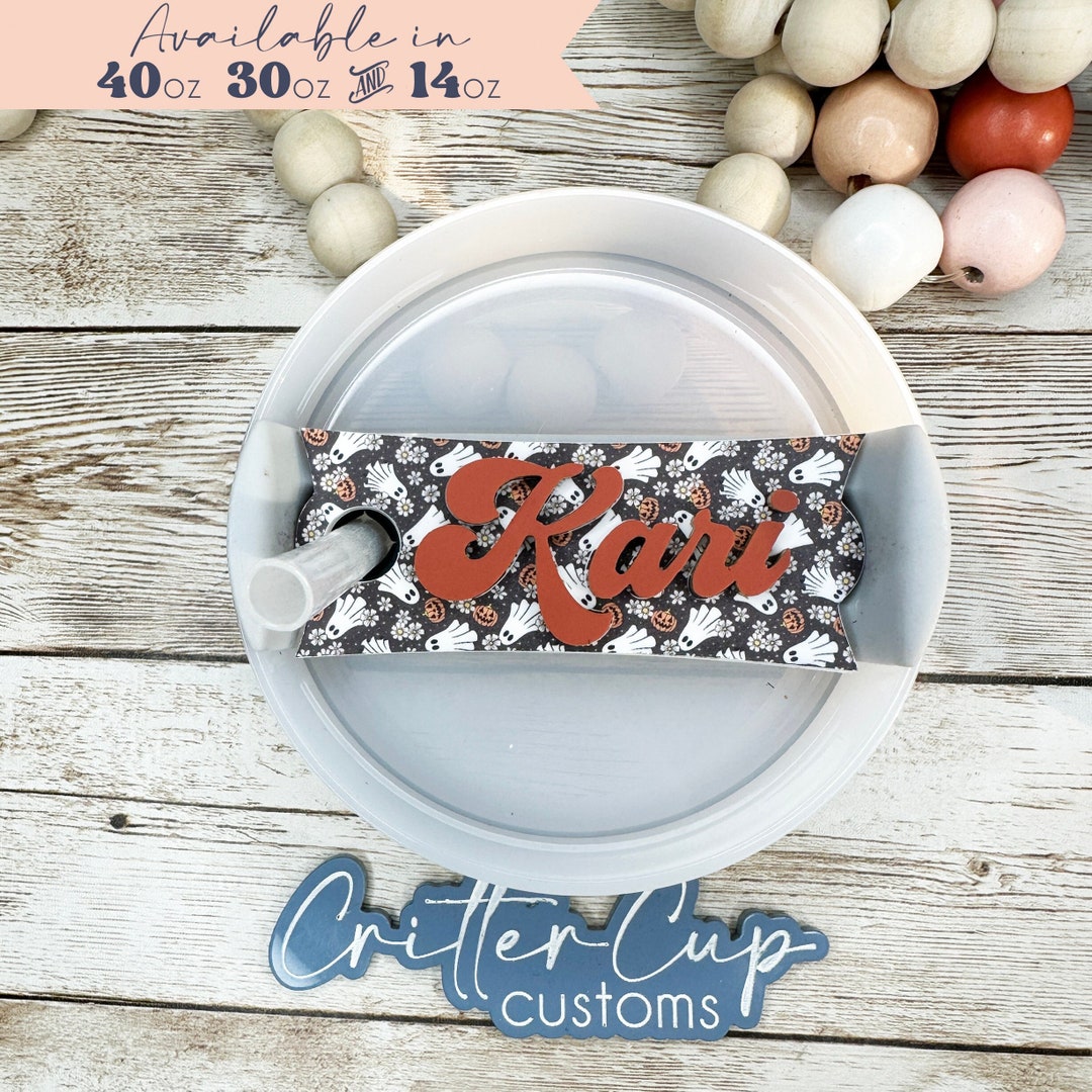 Fall Stanley Name Plate, Personalized Pumpkin Name Plate,stanley Name ...