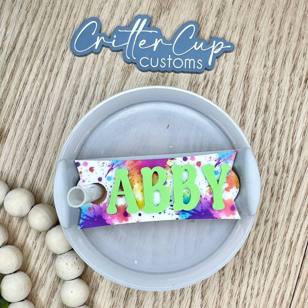 Neon Stanley Name Plate, Ozark Trail Name Plate, Paint Splash Name ...