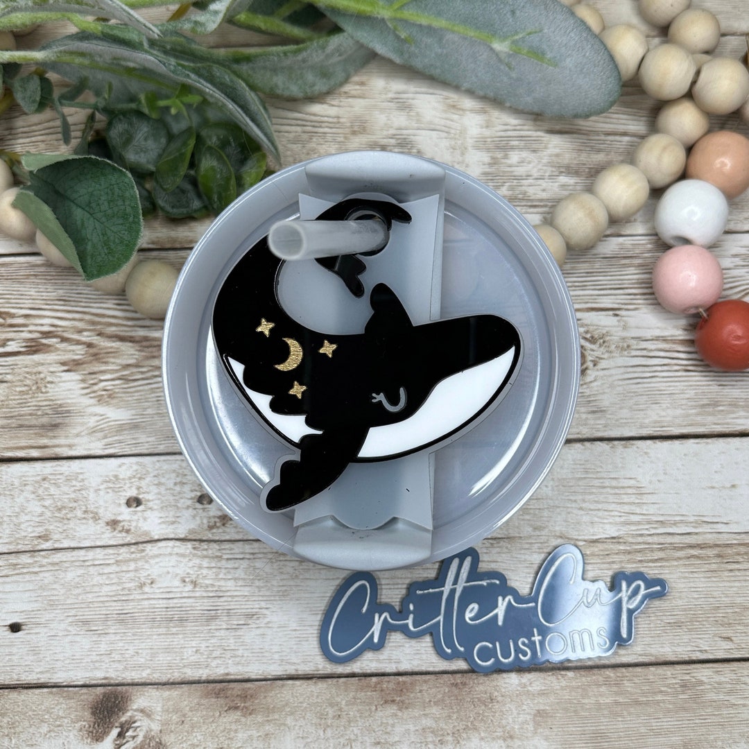 40oz Stanley Name Plate, 40oz Whale Stanley Name Plate, Whale Lid ...