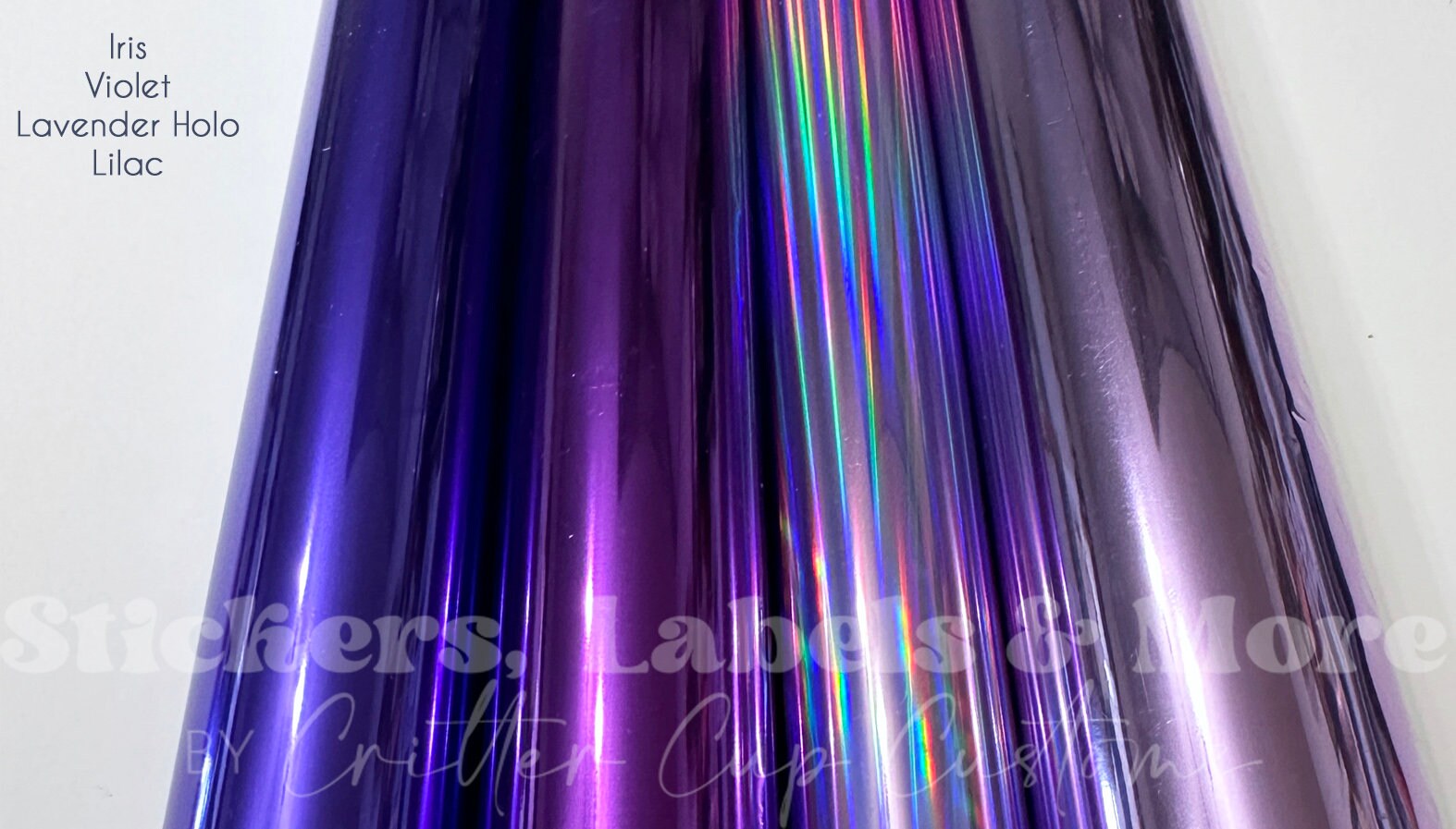 1.5 Custom Stickers Clear Foil Stickers Custom - Etsy