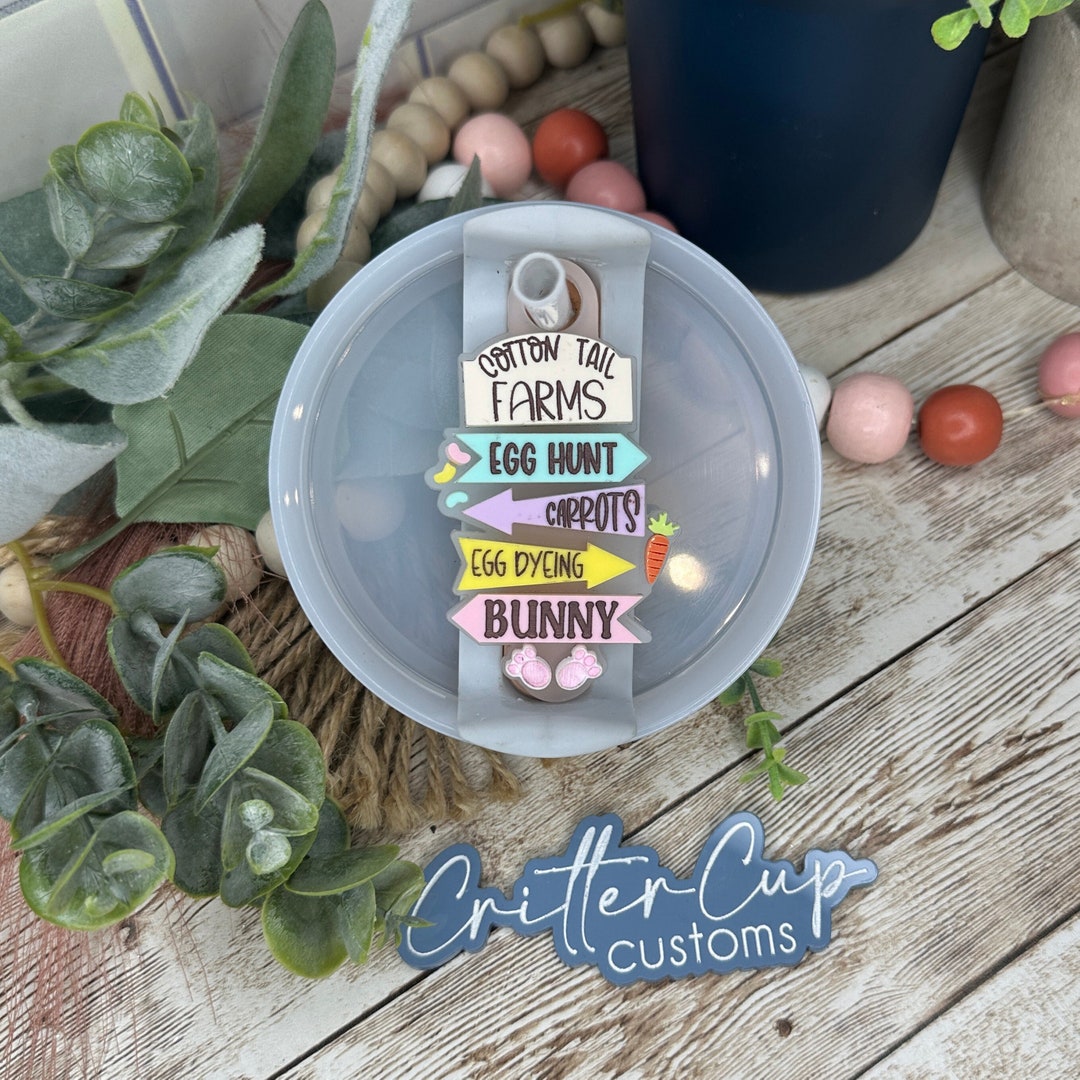 Easter Stanley Topper, Stanley Accessories, Stanley Name Plate, Name ...