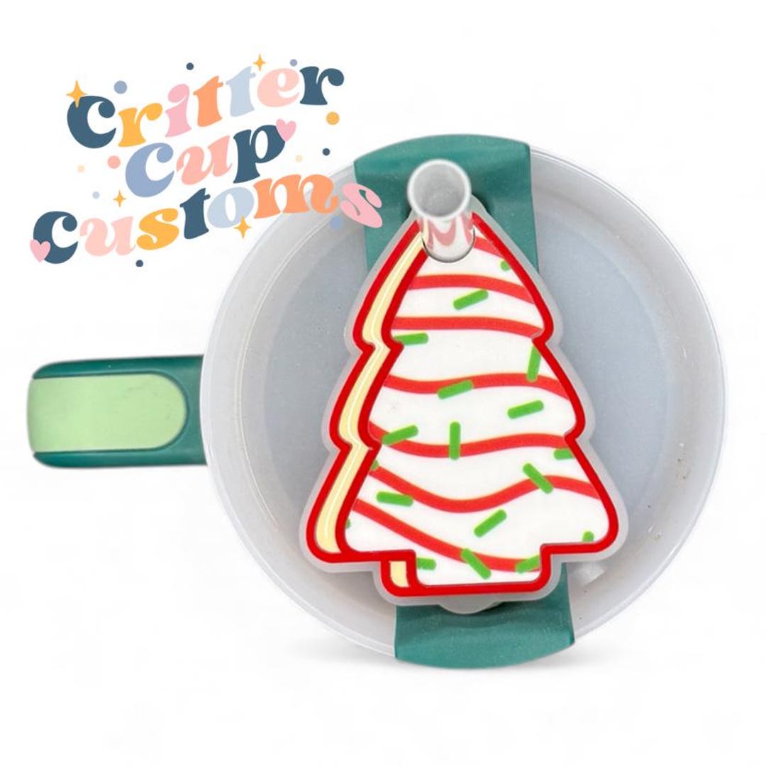 Christmas Tree Cake Stanley Name Plate, Christmas Name Plate, Stanley ...