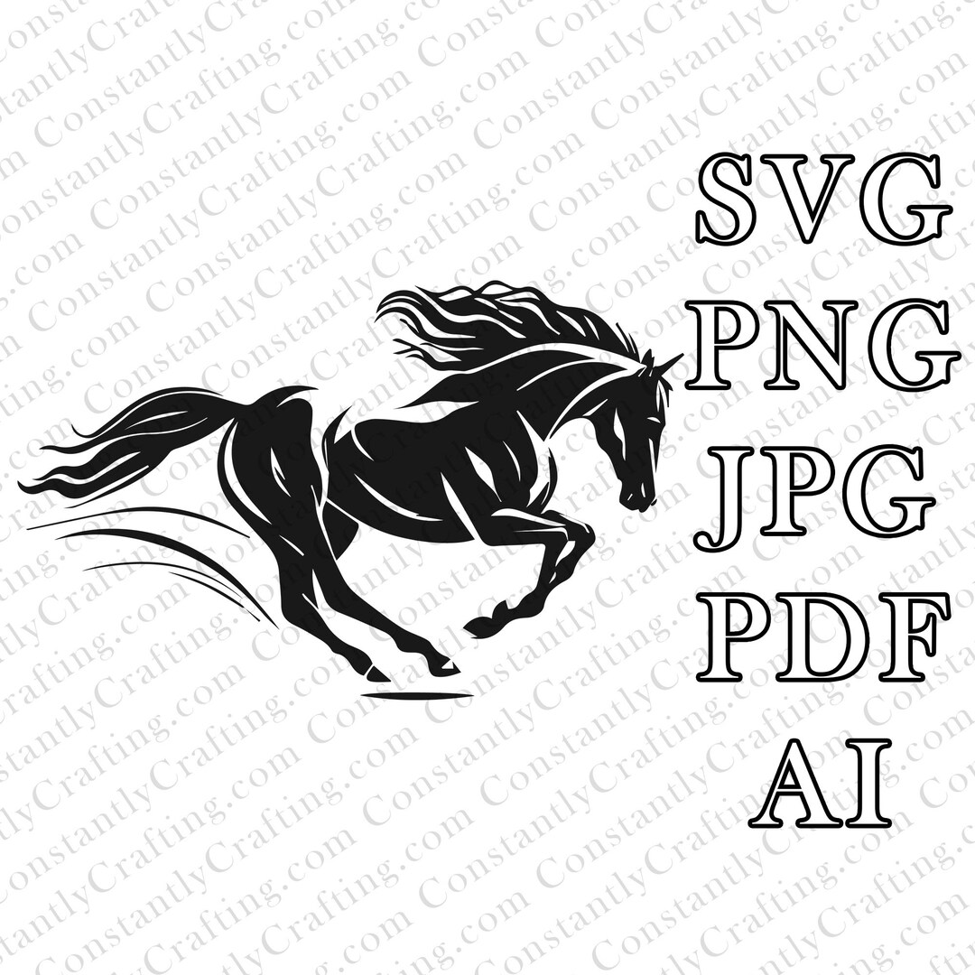 Horse Gallop, Horse Gallop SVG, Sayings, Svg, Horse, Gallop, Cut File ...
