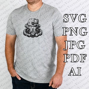 Fallout SVG, Fallout Shelter SVG, Fallout Mask, Cut File Cricut, File ...