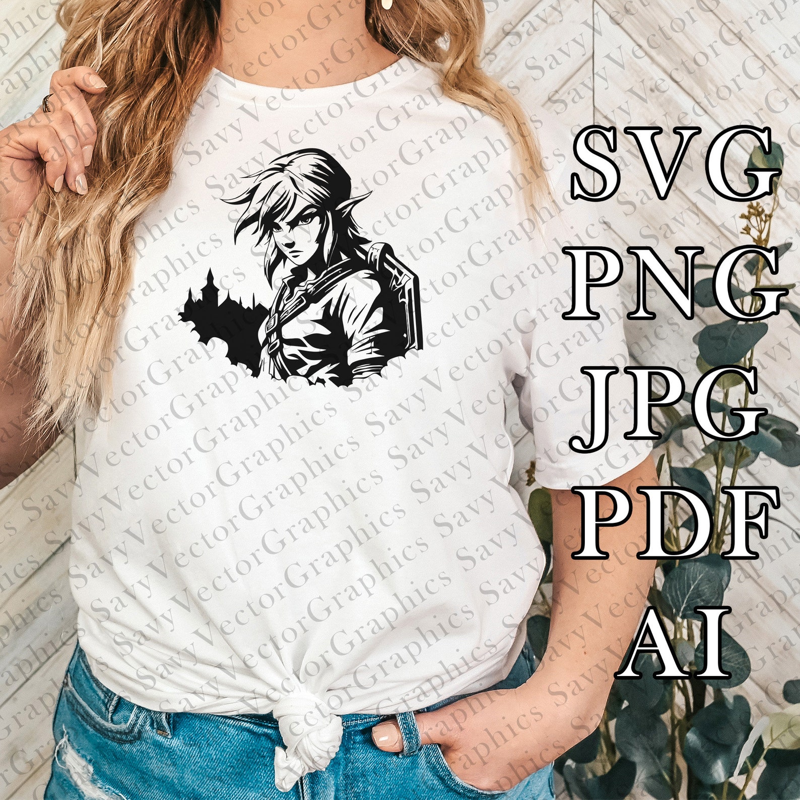 Link SVG, Zelda Link SVG, Link, Tears of the Kingdom, Cut File Cricut ...