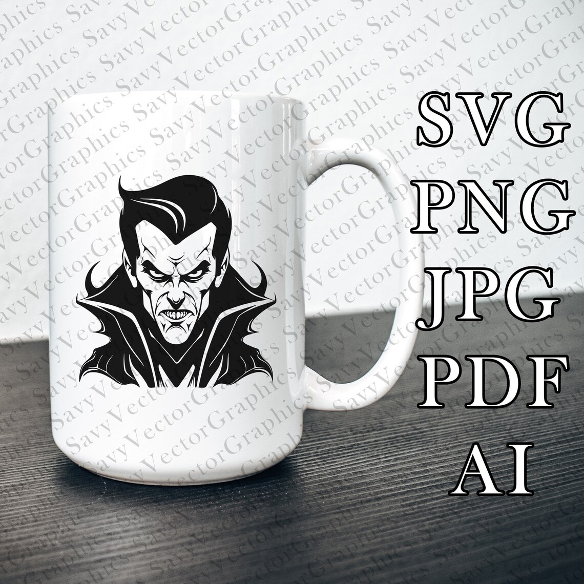 Dracula, Dracula SVG, Vampire, Vampire SVG, Halloween SVG, Cut File ...