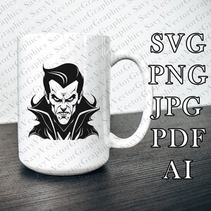 Dracula, Dracula SVG, Vampire, Vampire SVG, Halloween SVG, Cut File ...