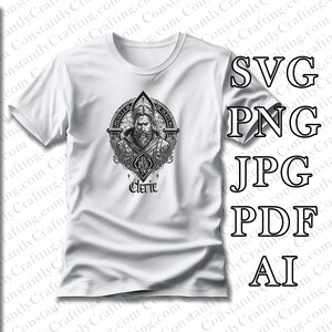 Detailed Cleric, SVG, D&D, Fantasy , Cut File Cricut, Xtool, Laser ...