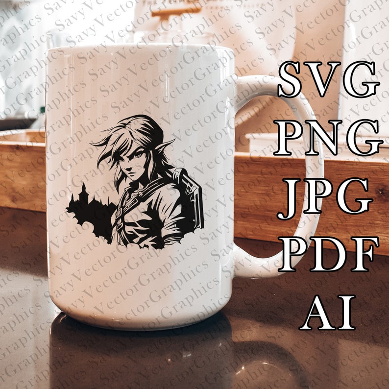 Link SVG Zelda Link SVG Link Tears of the Kingdom Cut File - Etsy