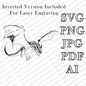 Smaug the Terrible SVG, Lord of the Rings, Smaug SVG, Cut File Cricut ...
