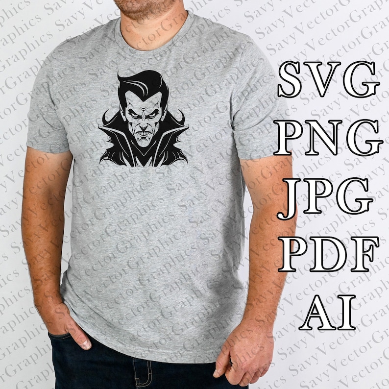 Dracula Dracula SVG Vampire Vampire SVG Halloween SVG Cut - Etsy