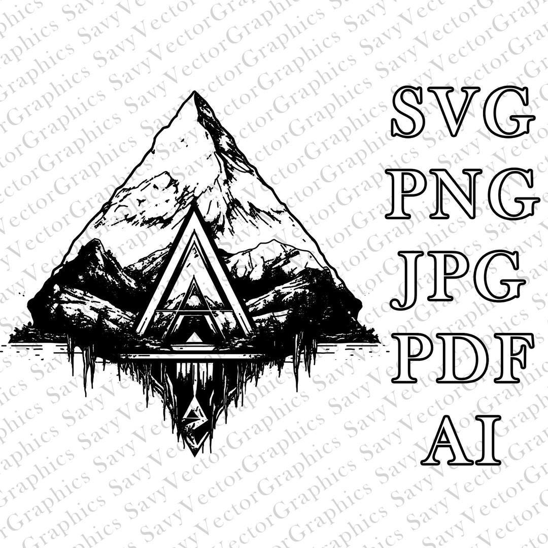 Ark Mountain SVG, Ark Game SVG, Ark, Cut File Cricut, File for Crafting ...