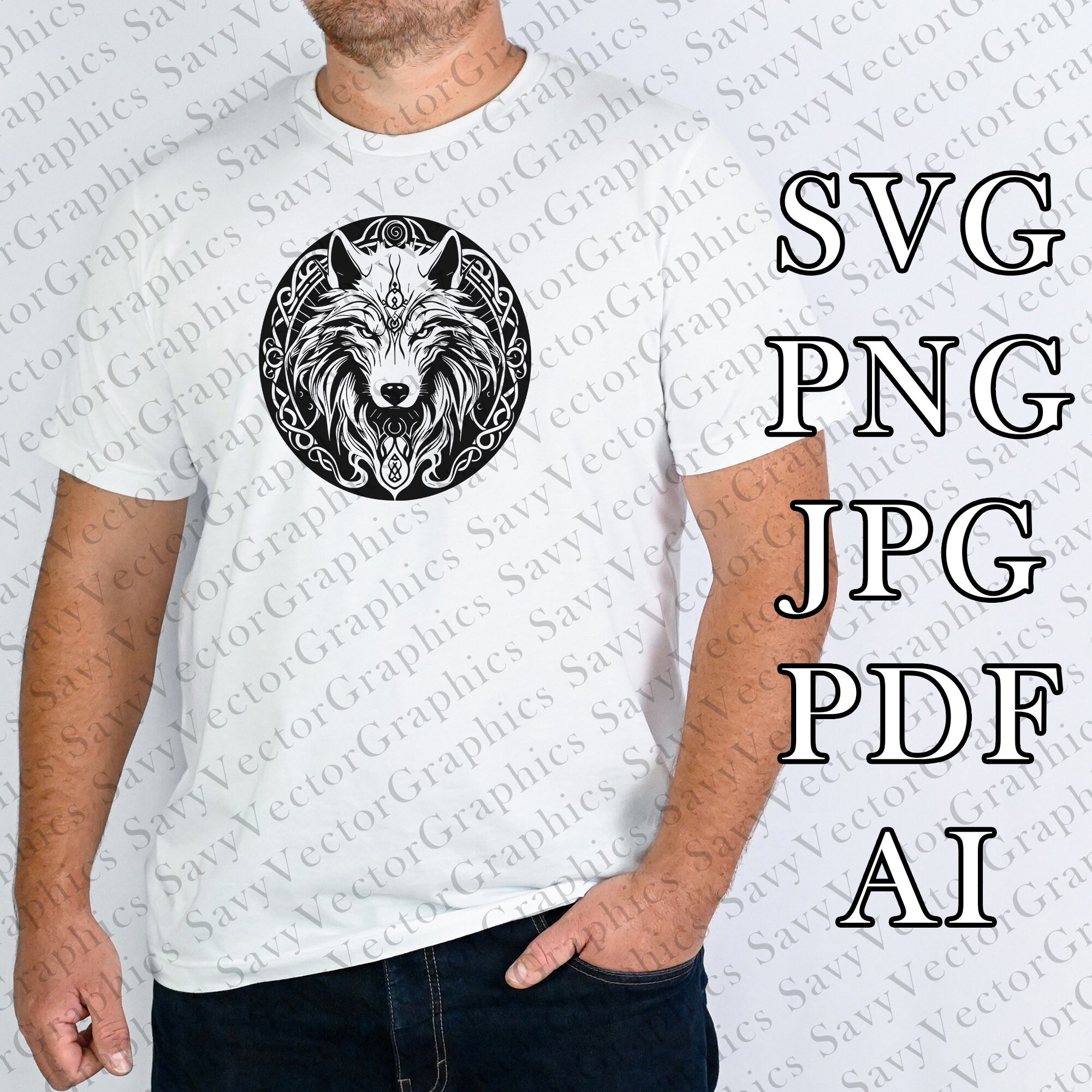 Fenrir, Fenrir SVG, Fenrir Digital File, Fenrir Laser File, Fenrir ...