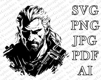 The Witcher SVG Cut File - Etsy