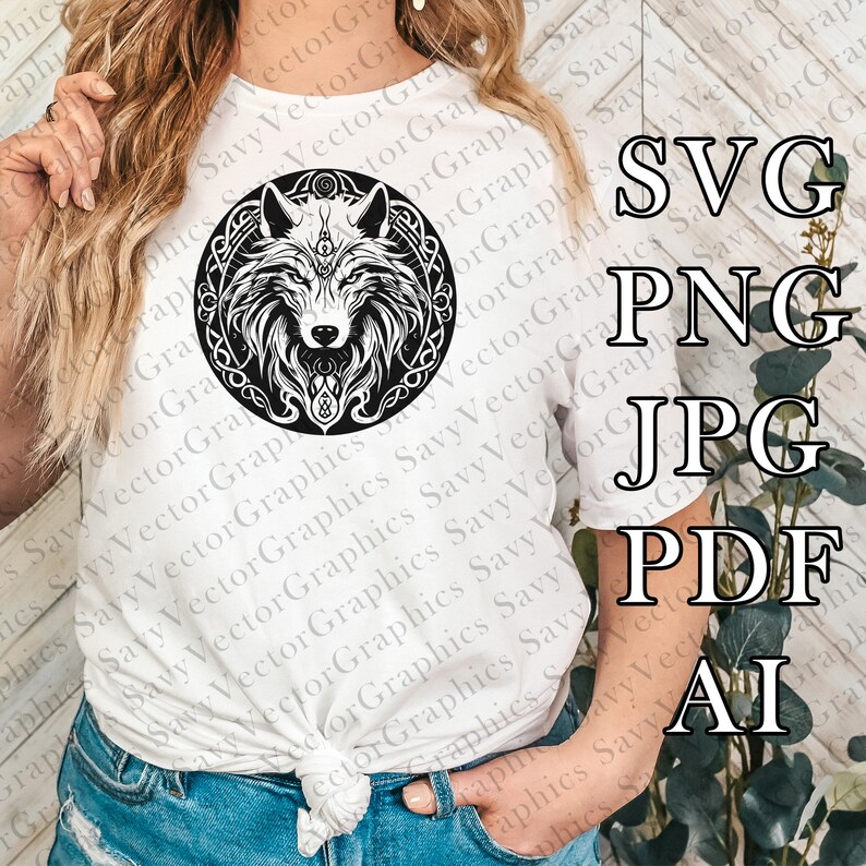 Fenrir, Fenrir SVG, Fenrir Digital File, Fenrir Laser File, Fenrir ...