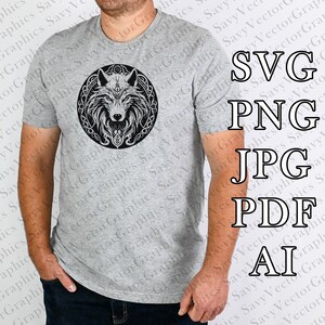 Fenrir, Fenrir SVG, Fenrir Digital File, Fenrir Laser File, Fenrir ...