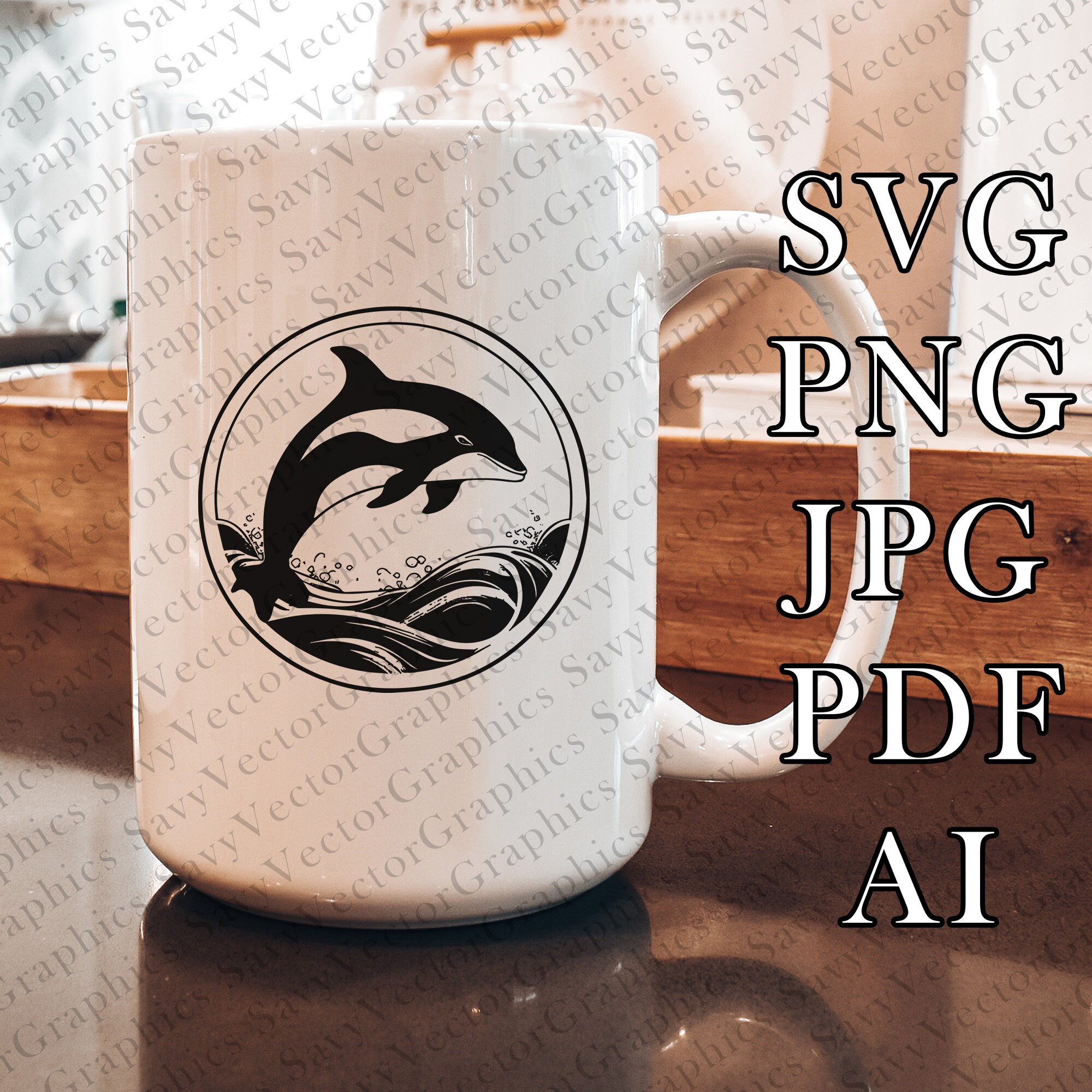 Orca SVG, Whale SVG, Killer Whale SVG, Cut File Cricut, Xtool, Laser ...