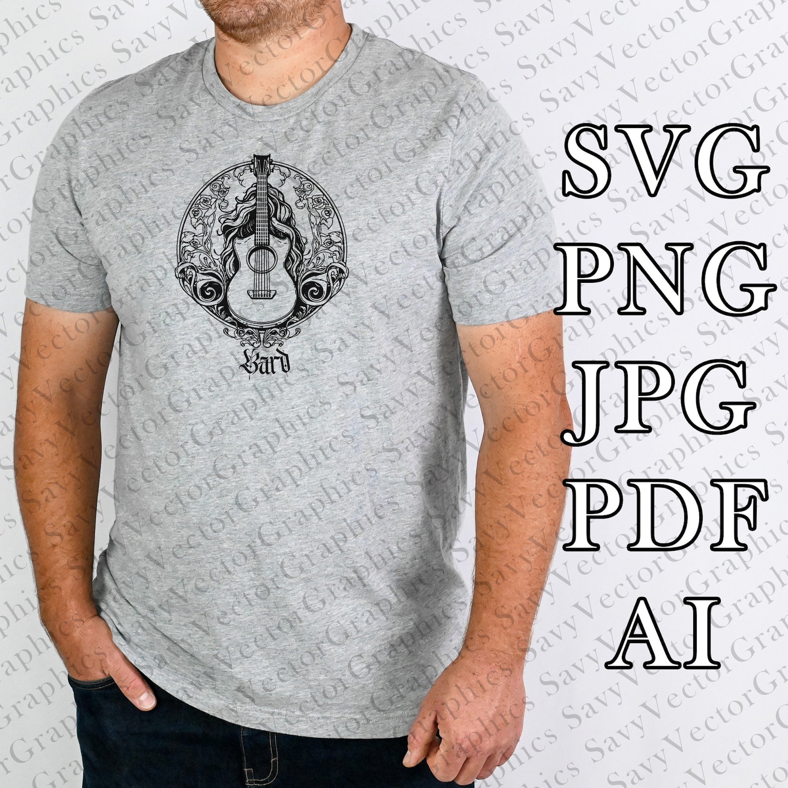 Bard Emblem SVG, D&D, Fantasy, Cut File Cricut, Xtool, Laser, Dungeons ...