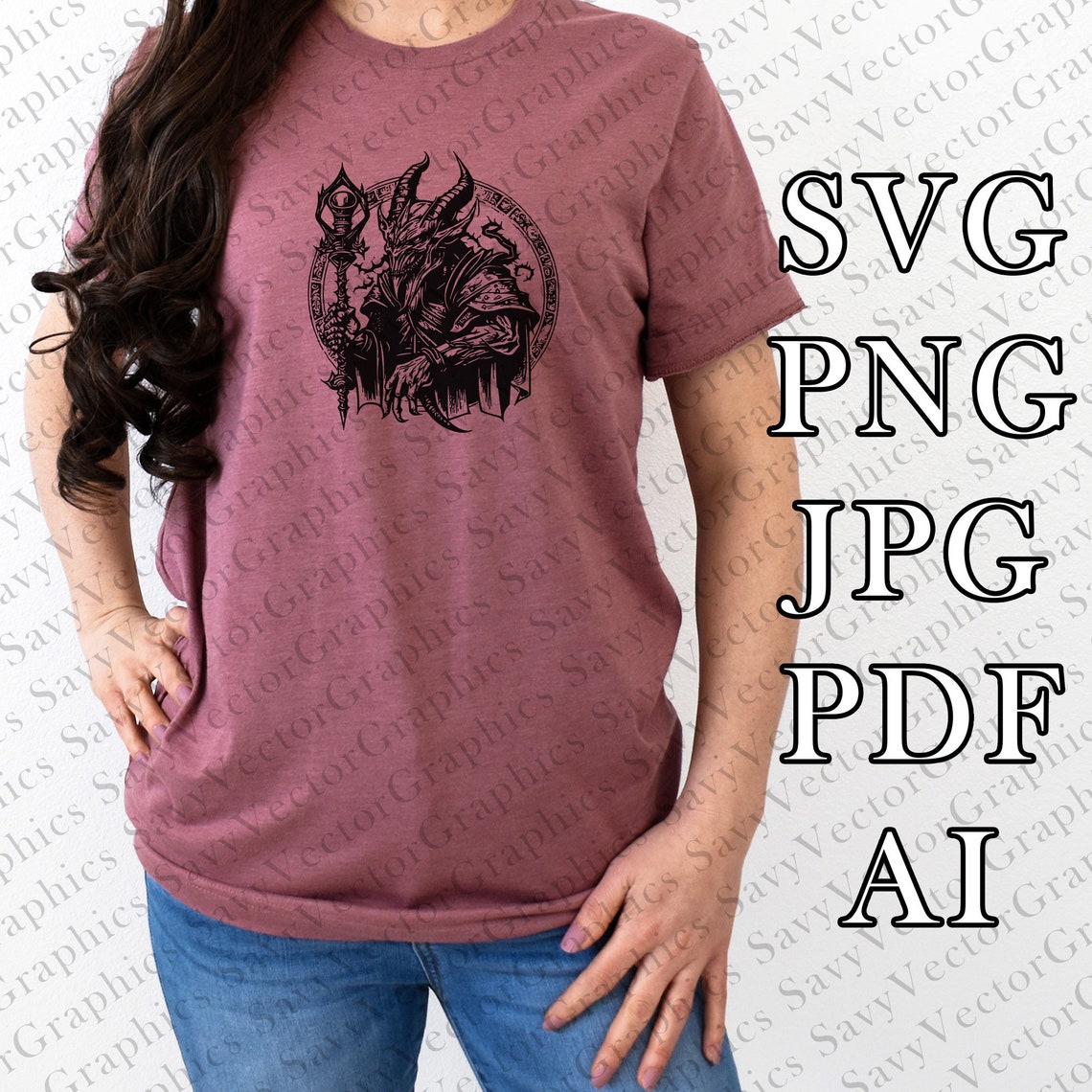 Draconic Warlock, Dragonborn, SVG, Black and White Transparent ...