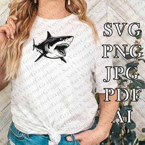 Megalodon SVG, Megalodon Tattoo, Shark SVG, Shark Tattoo, Cut File ...