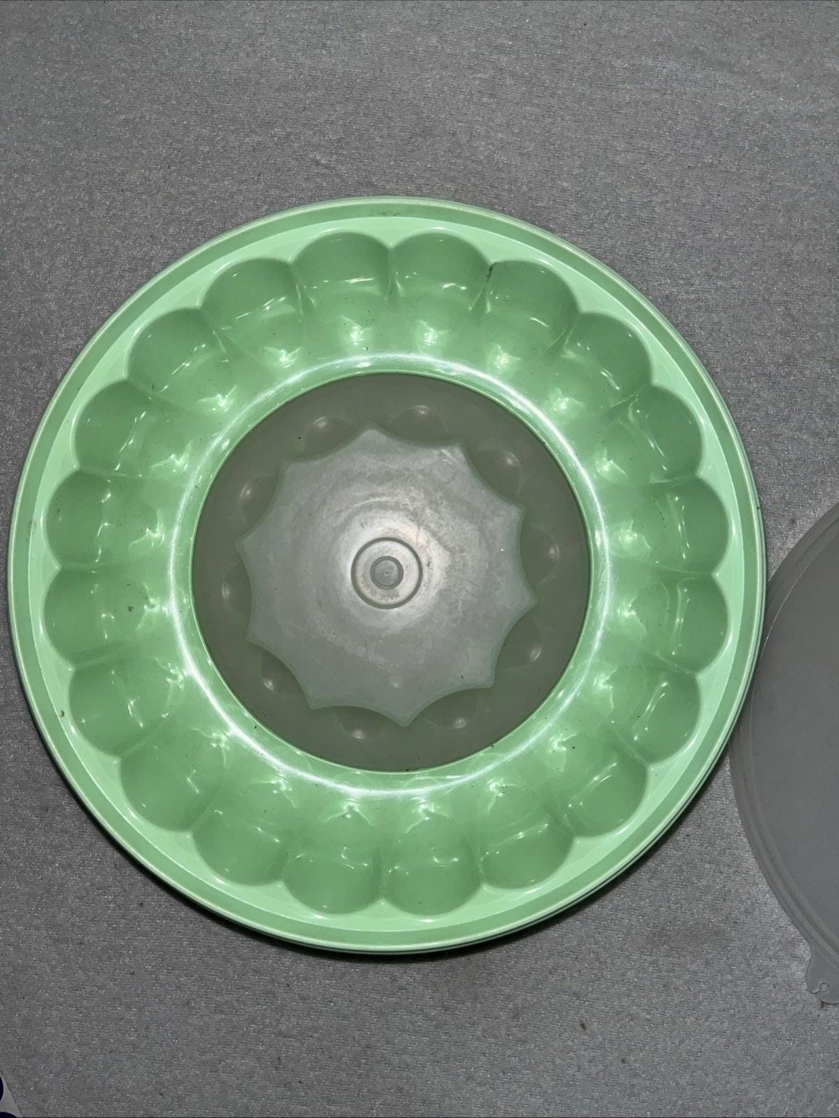 Vintage Tupperware Gelatin Mold Dessert Ring Mint Green - Etsy