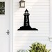 Lighthouse House Number Sign Custom House Number Sign Custom Address ...