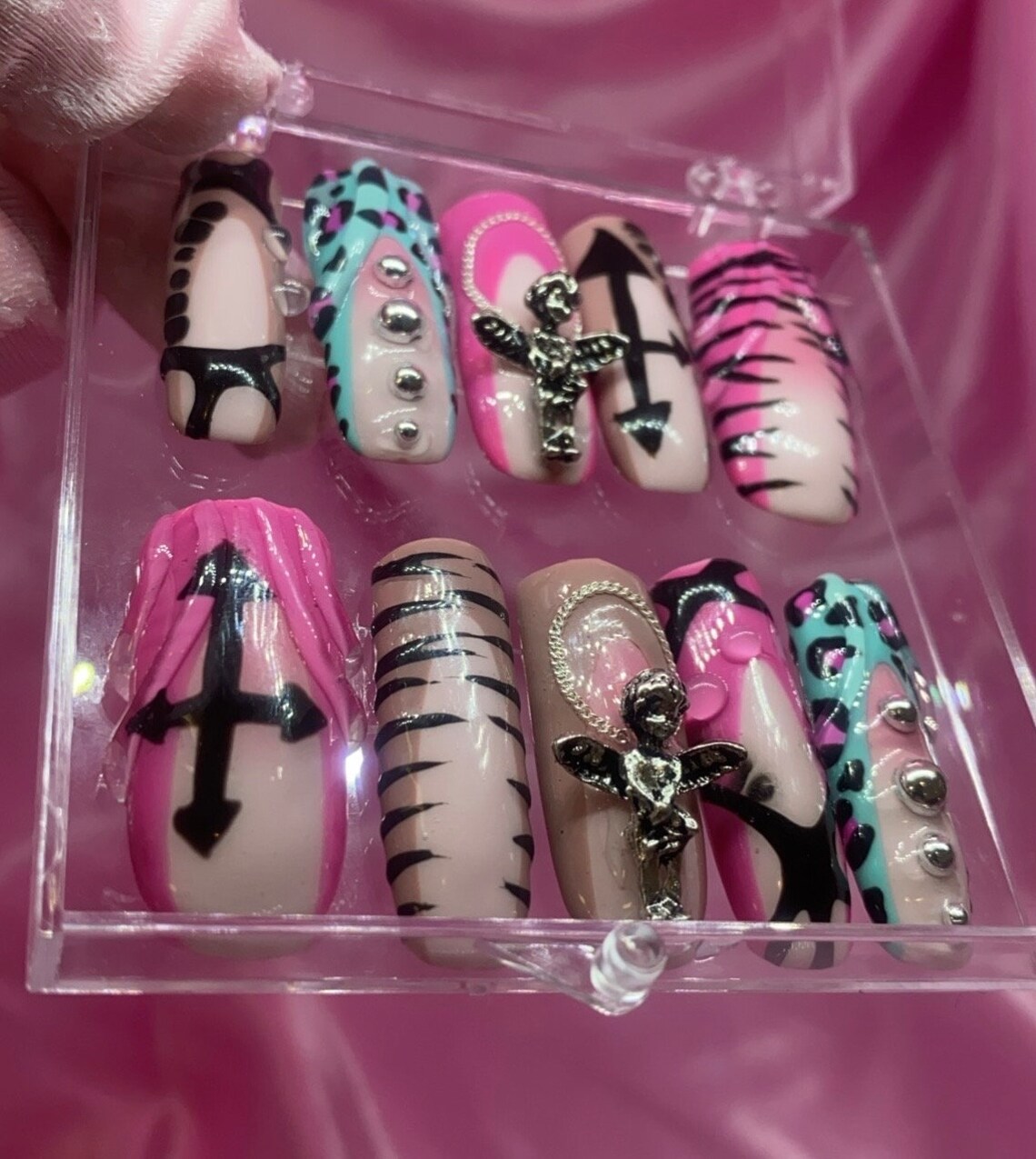 Exotic Cookie Press-on Gel Nails - Etsy