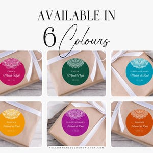 Lace Mandala Round Sticker Template | Editable Template for Mehndi ...