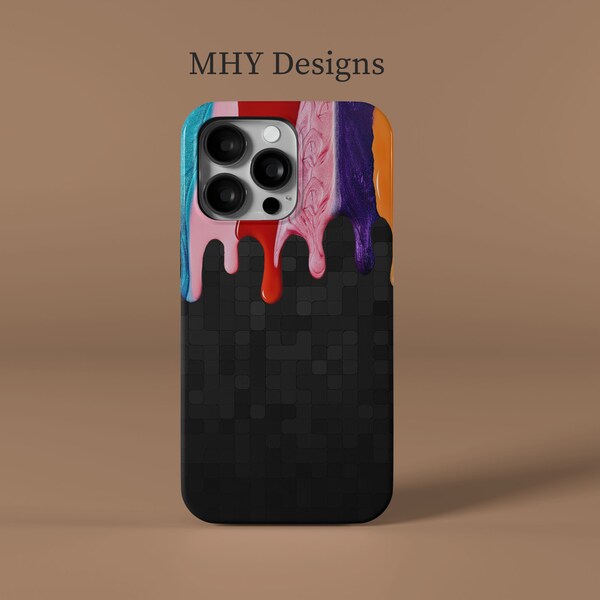 Black Ice Phone Case - Etsy