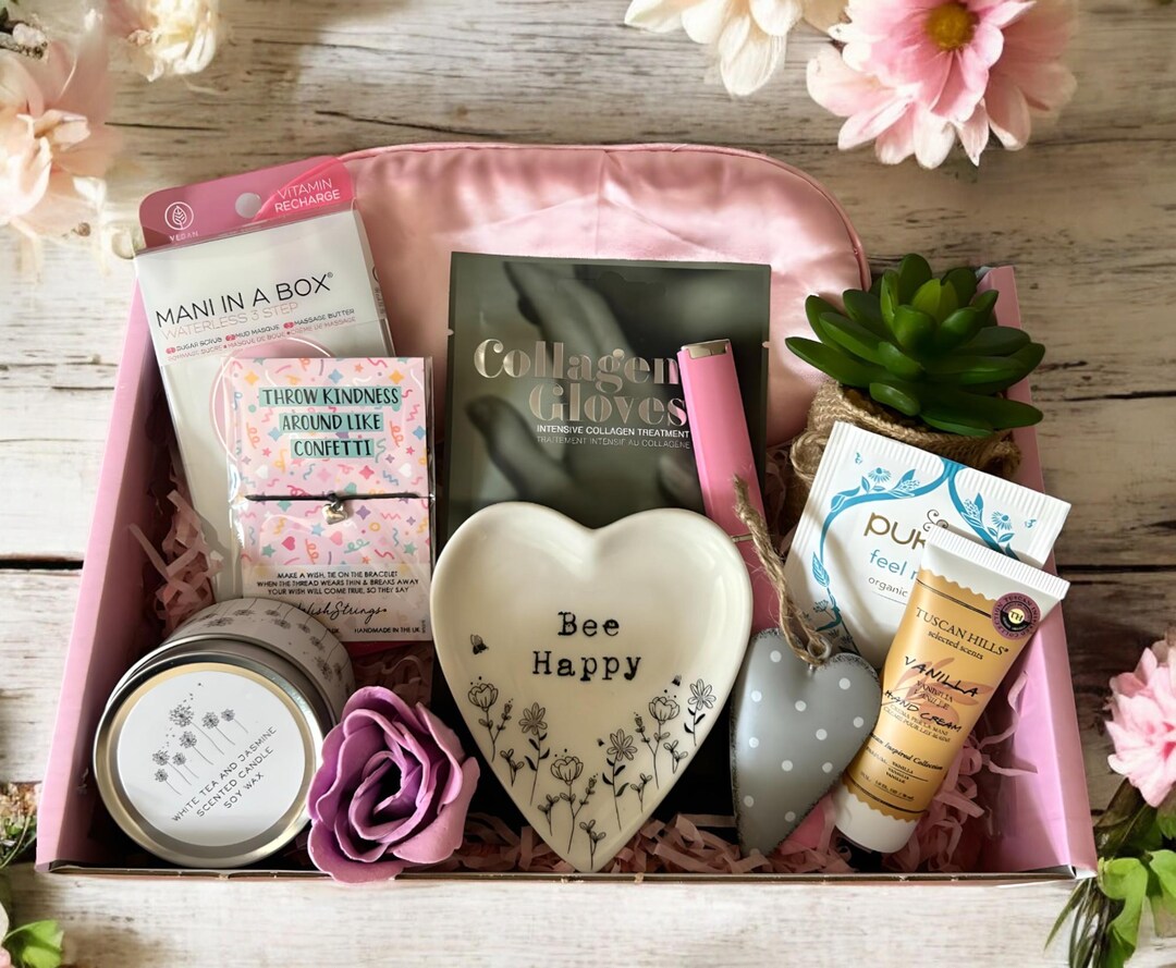Ladies Gift Hamper | A Helping Hand | Hug in a Box | Birthday Gift for ...