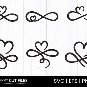 Infinity Hearts, Paw Prints, Over 100 Hearts SVG - Etsy