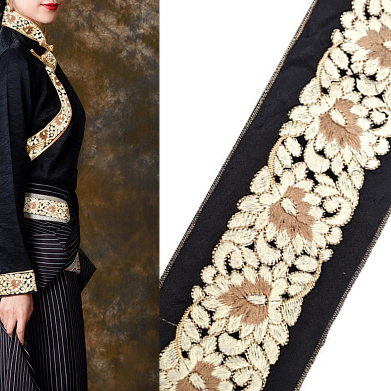 Embroidered Ribbon - Etsy