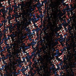 Dark Red/off White and Blue Velvet Ribbons and Gold Stitching ...