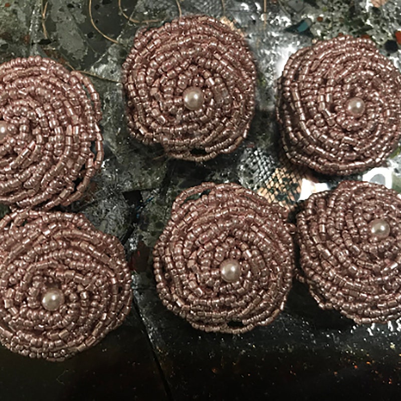 Beaded Buttons - Etsy