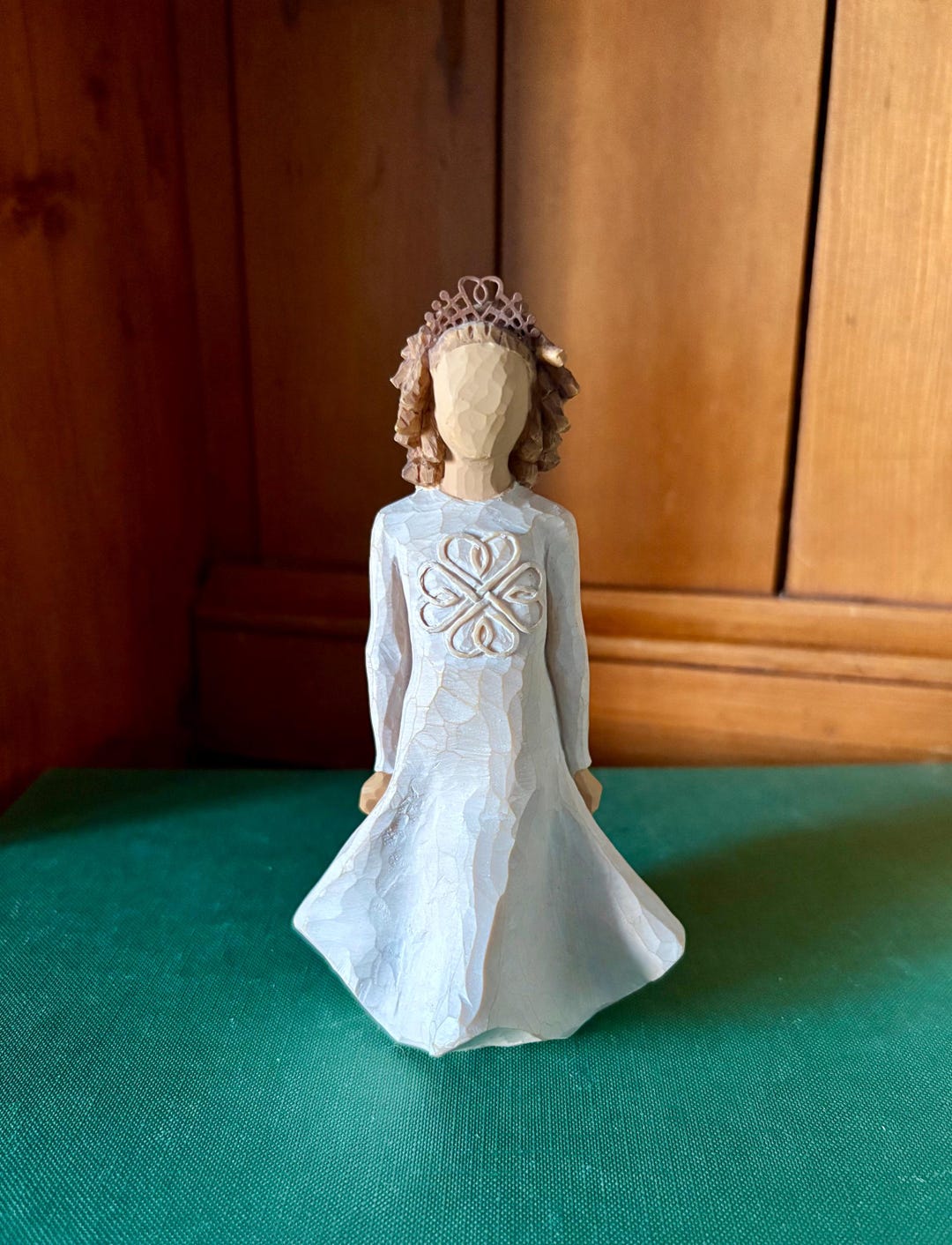 Willow Tree Irish Charm Figurine: Susan Lordi Sculpted Girl With Clover ...