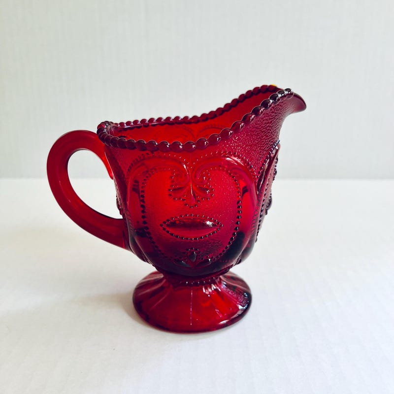 Red Creamer - Etsy