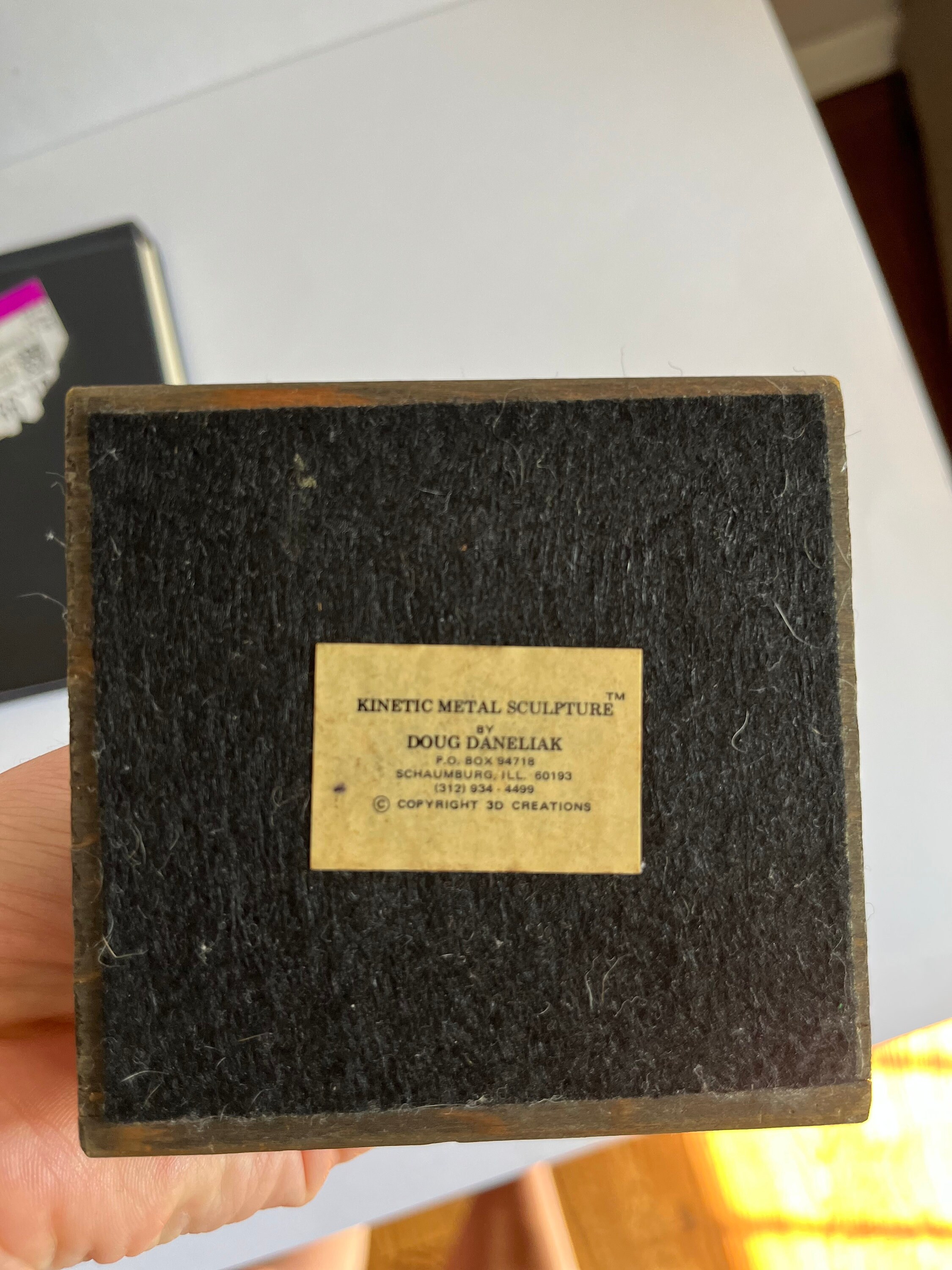 Vintage Nuts & Bolts Black Steel Scrap Metal Man Fishing Art Sculpture ...