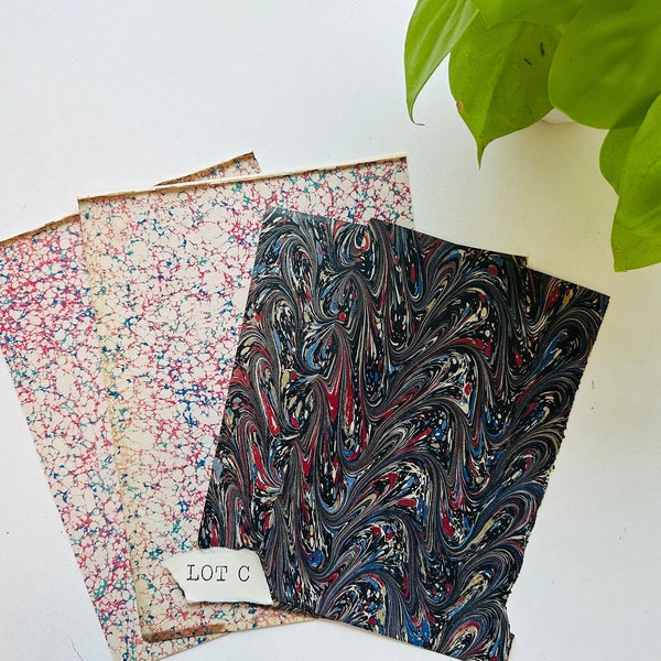 Marbled Paper - Etsy