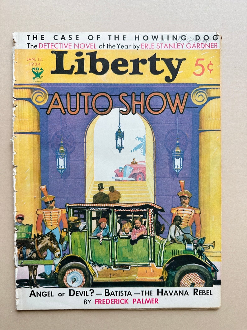 1930s Auto Show Magazine - Etsy