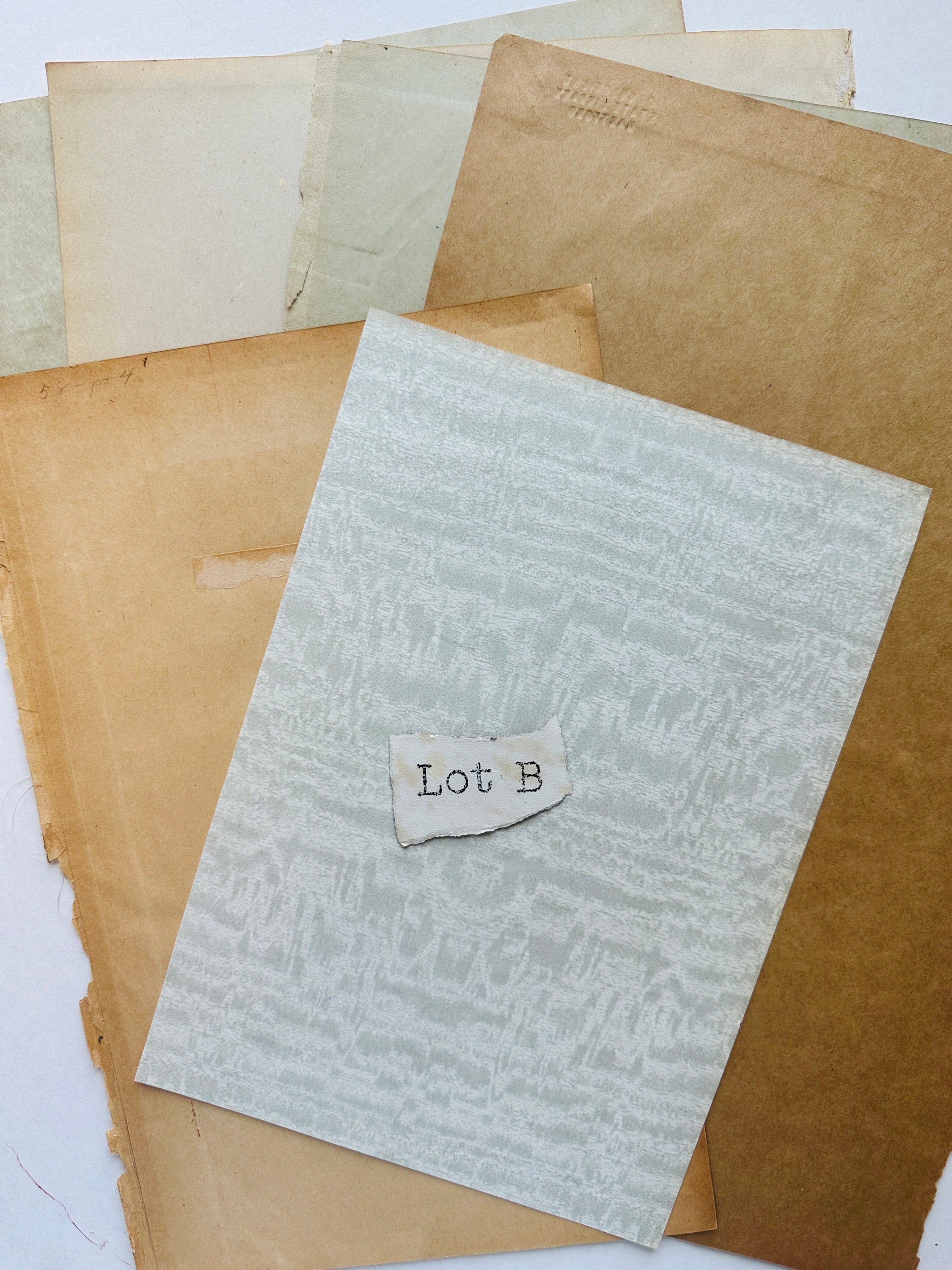 Vintage Aged Paper Sheets - Etsy