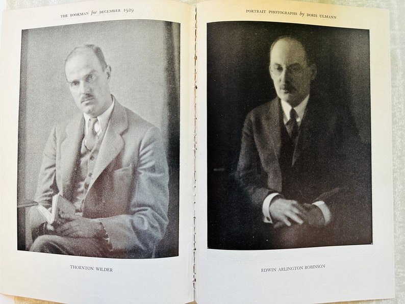1920's Famous Author Portrait Photographs, Book of Portraits - Etsy