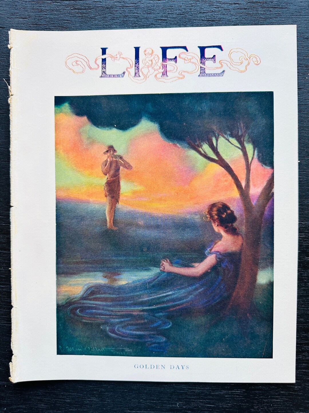 Vibrant 1903 Life Magazine - Etsy