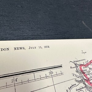 Late 1800's European Map, War Map, 1872 Map - Etsy Canada