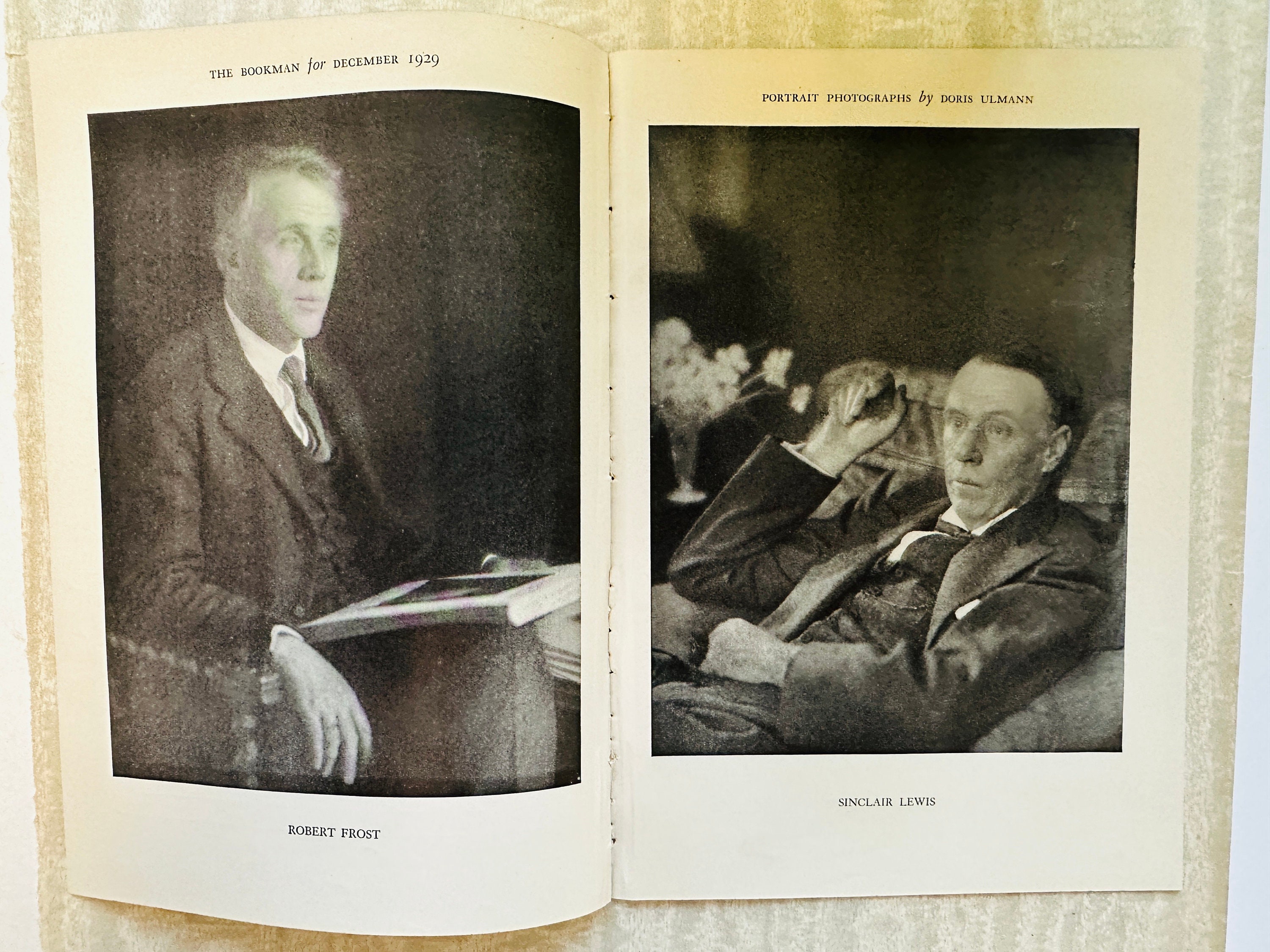 1920's Famous Author Portrait Photographs, Book of Portraits - Etsy