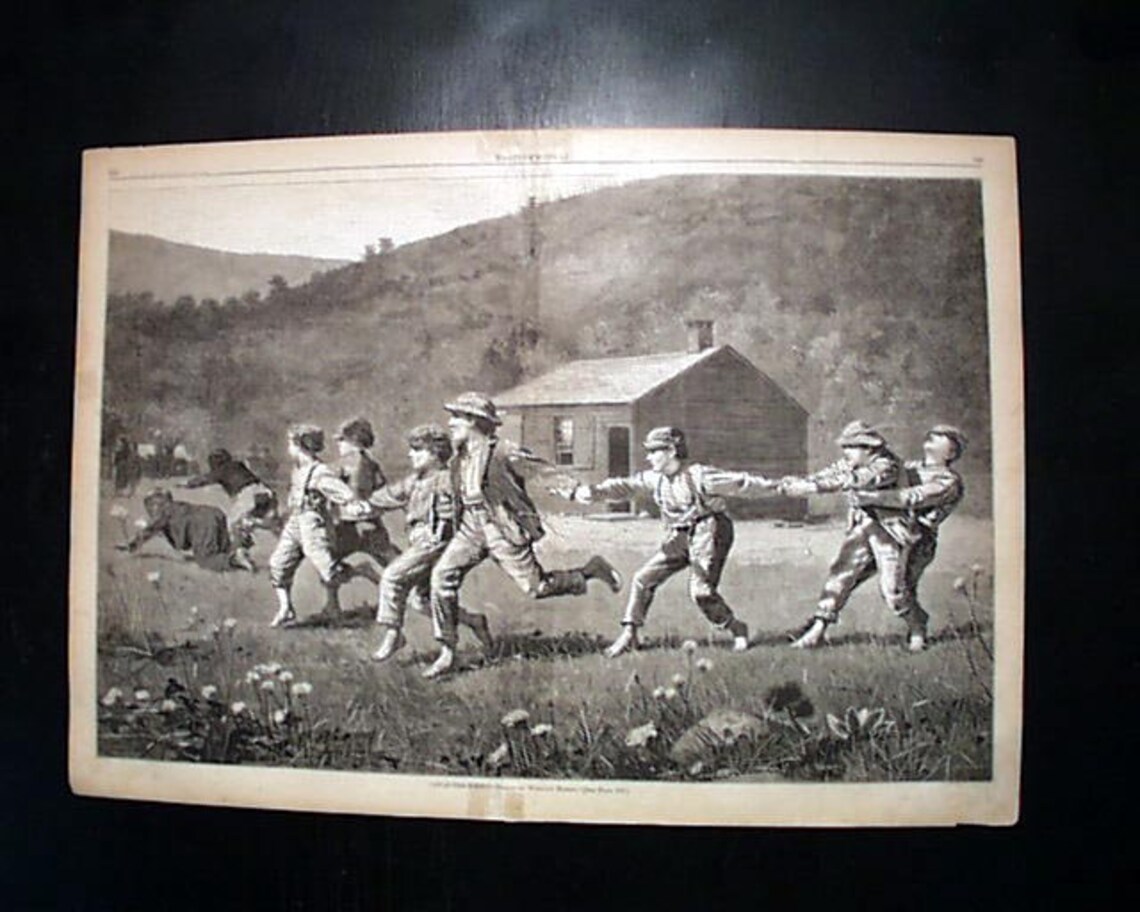 Snap the Whip Digital Download Art Prints Winslow Homer Art - Etsy