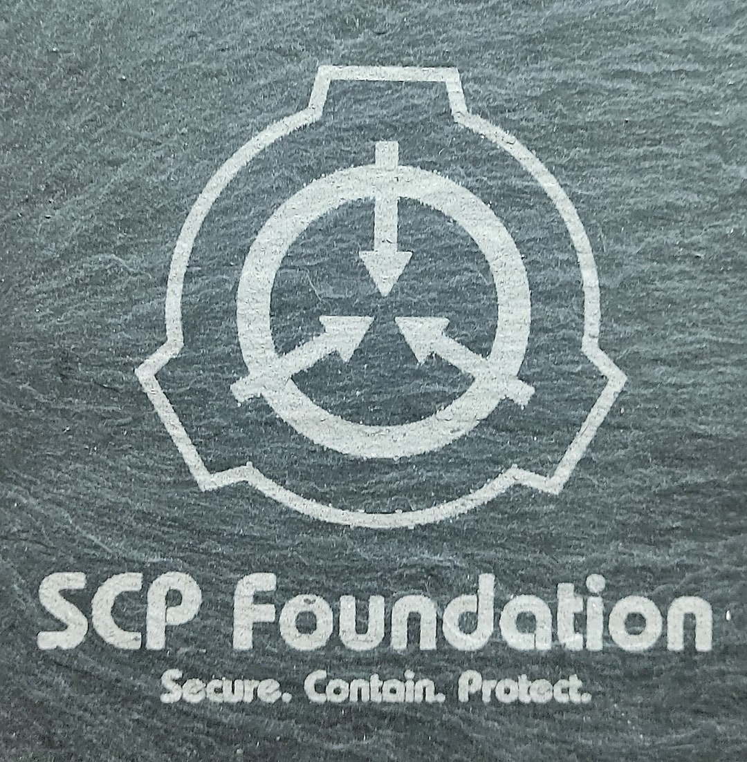 SCP Foundation Slate Engraved Logo Slate Engraving - Etsy