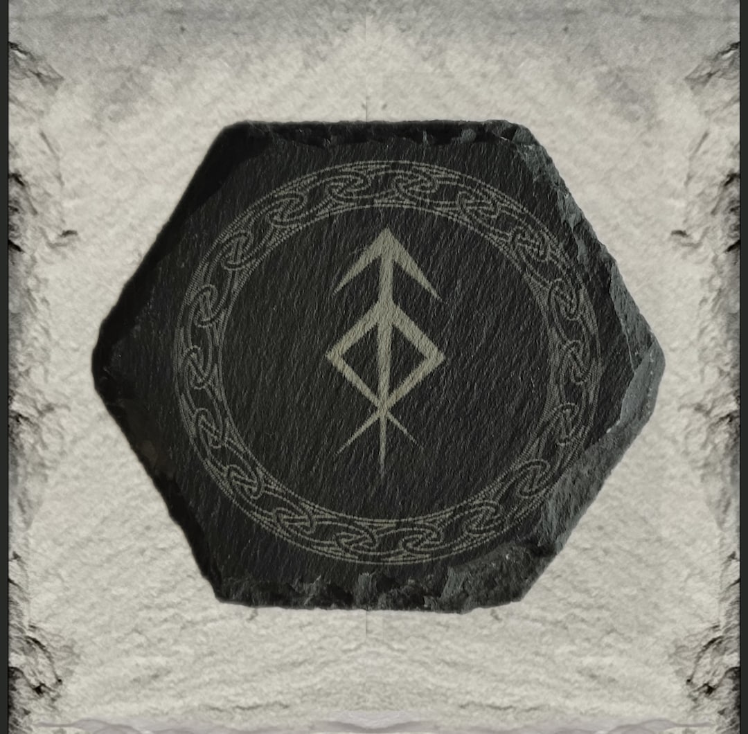 Rune Board Slate Protection & Love Protective Rune - Etsy