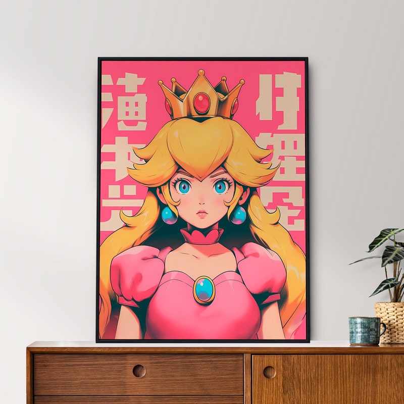 Peach Poster - Etsy UK