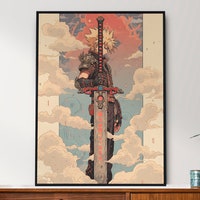 TIFA LOCKHART - FFVII | Minimalist Print | Portrait | Poster ...
