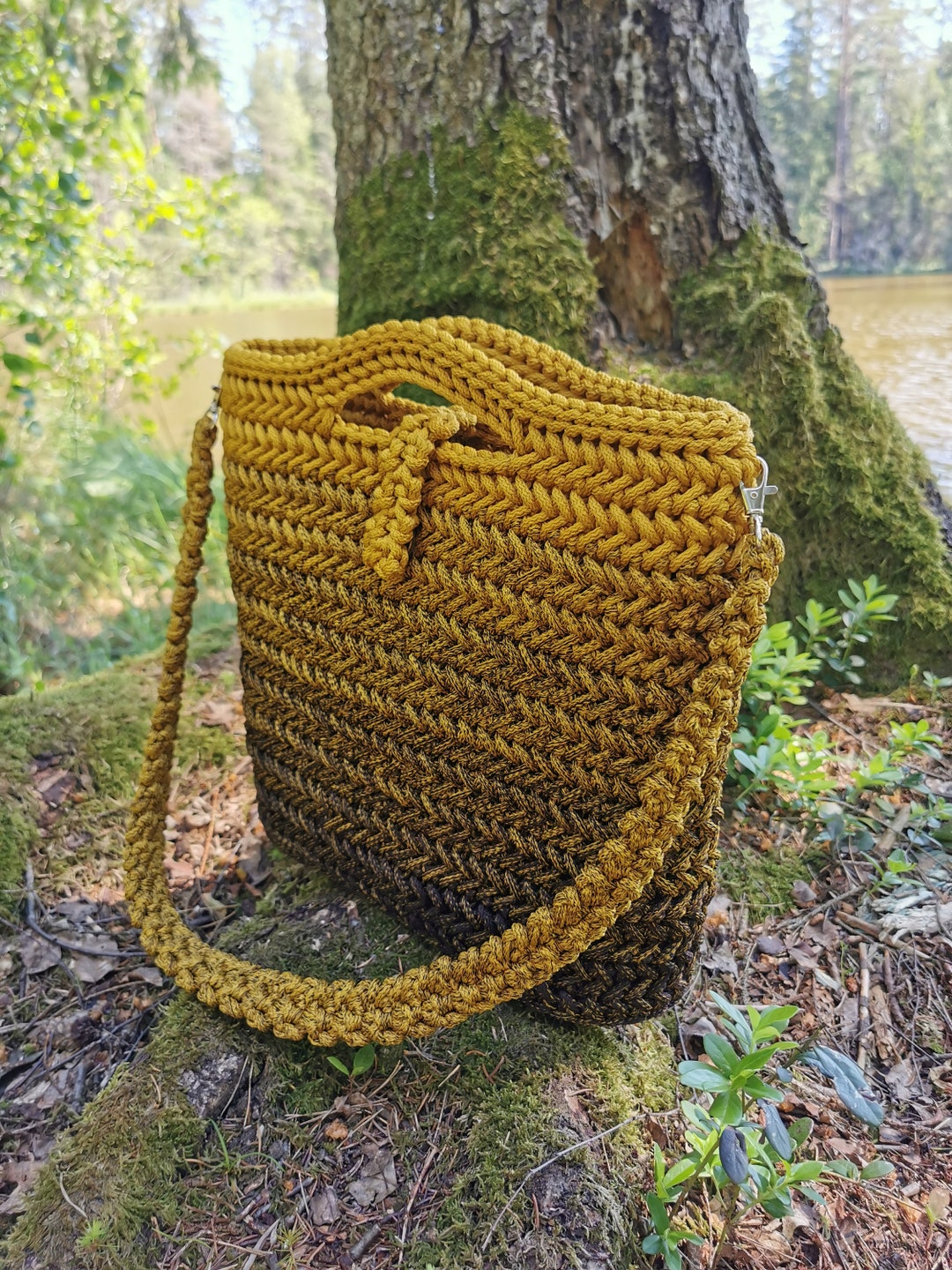 Frau Handtasche, häkeln handgemachte Tasche, personalisierte Frauen ...